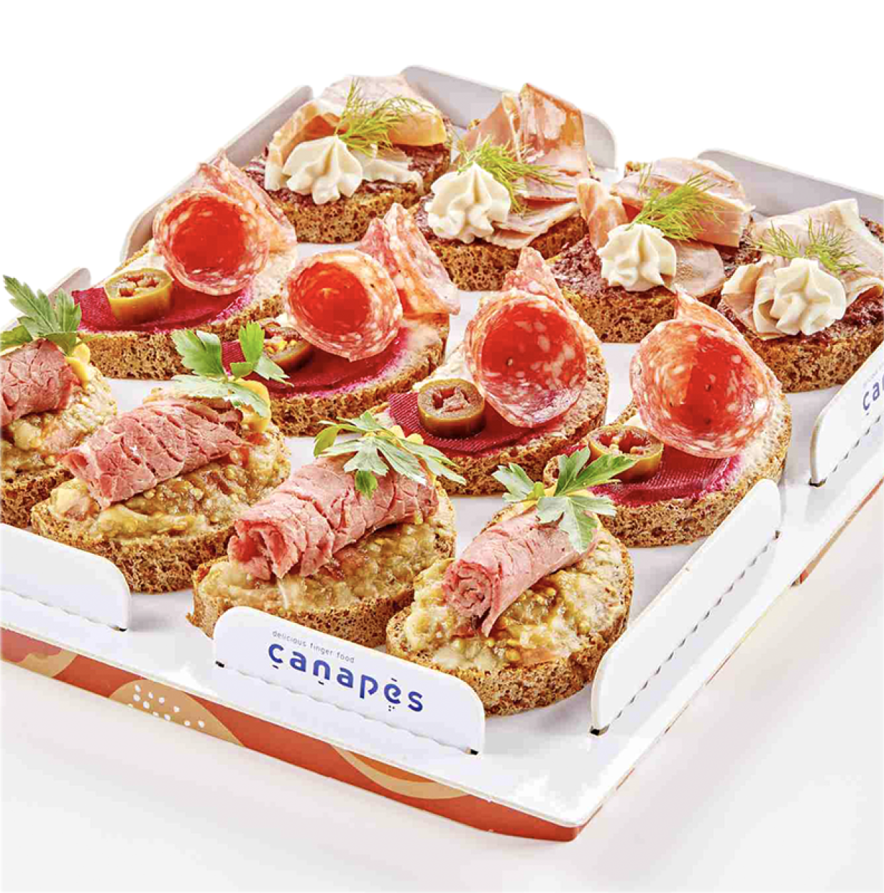 Gourmet Special Sliders Party Platter & Trays | Canapés USA